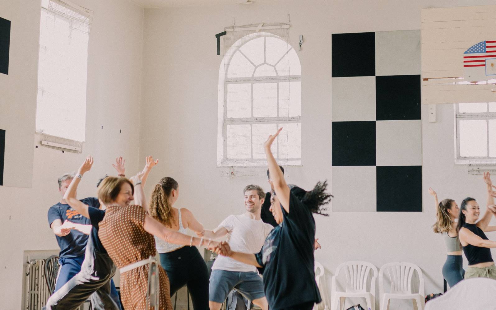 We went to see how rehearsals were going for our brand new musical ...