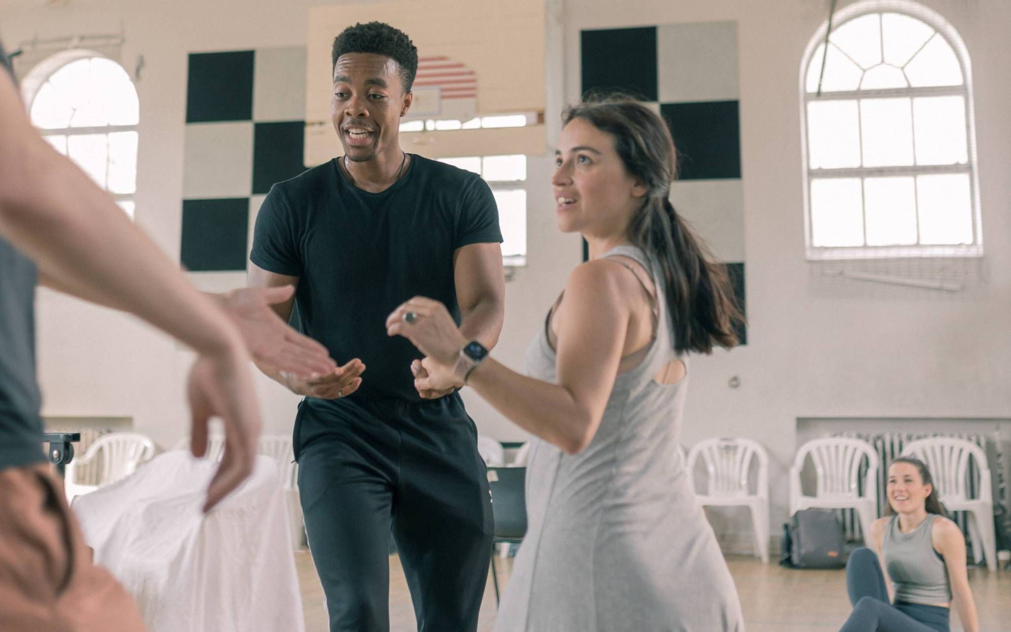 We went to see how rehearsals were going for our brand new musical ...