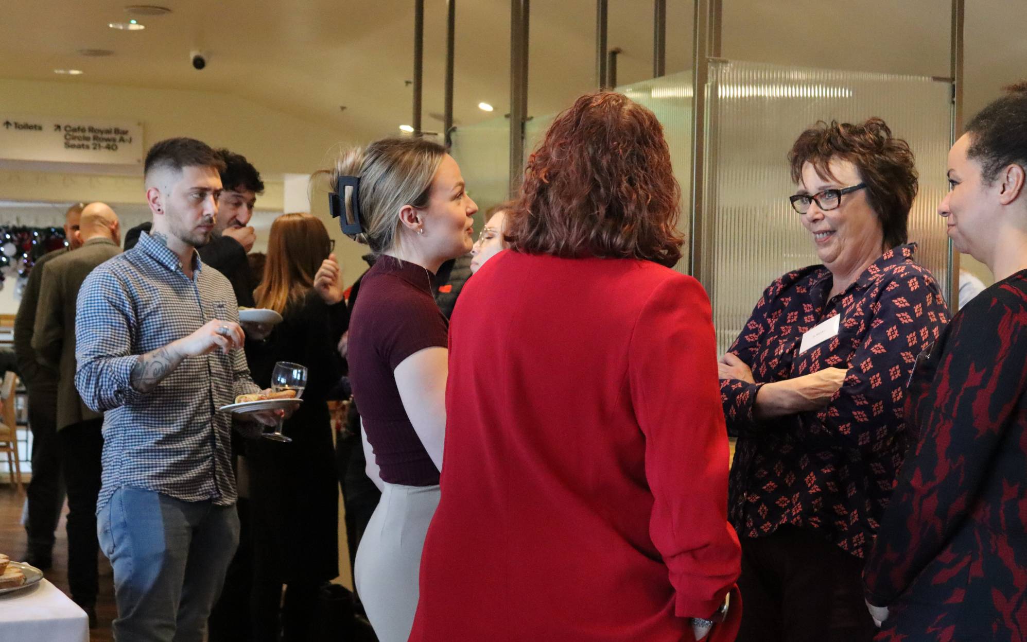 Norwich Theatre Corporates and Supporters meet Panto Stars