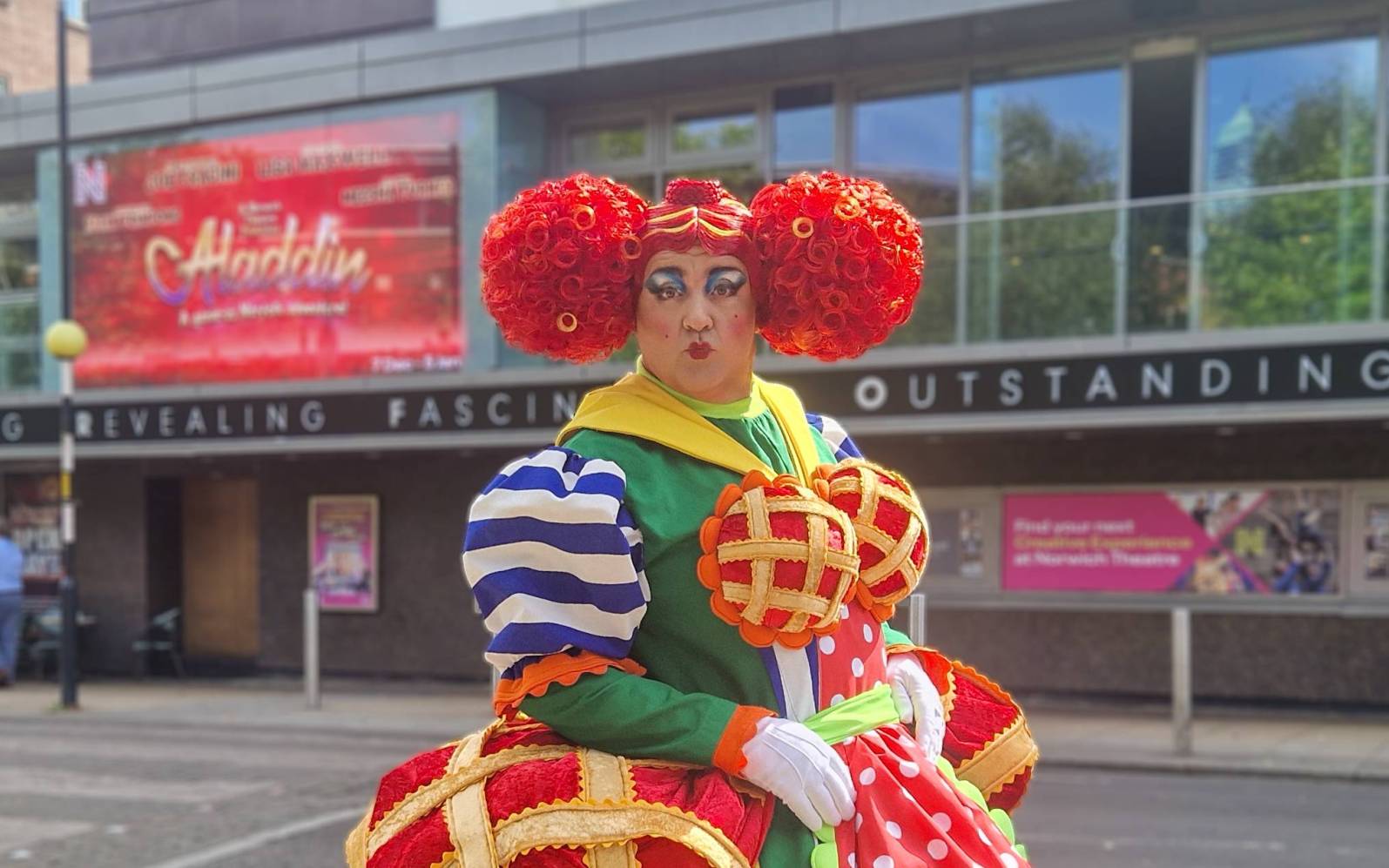 Norfolk Nimmo, Owen Evans is Norwich Theatre panto dame! | Norwich Theatre